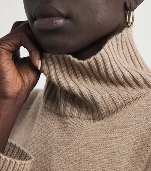 Lafayette 148 New York Cashmere Funnel-neck Sweater