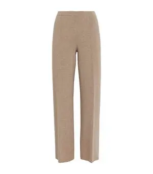 Lafayette 148 New York Cashmere-silk Blend Trousers