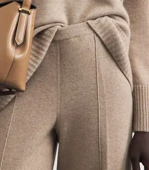 Lafayette 148 New York Cashmere-silk Blend Trousers
