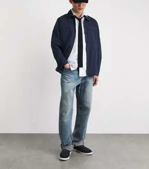 Barbour Cotton Twill Glendale Overshirt - Navy