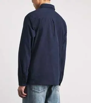 Barbour Cotton Twill Glendale Overshirt - Navy