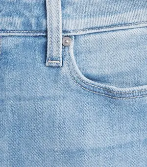 Paige Mason Ankle Straight Jeans - Blue