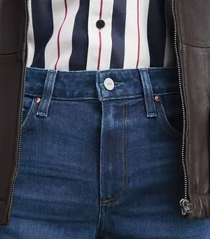 Paige Tatum Wide-leg Jeans - Blue