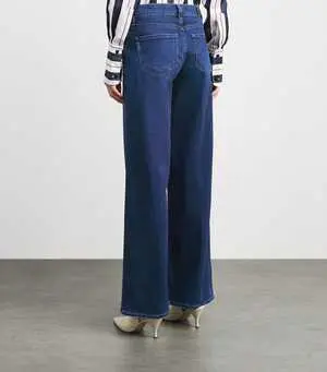 Paige Tatum Wide-leg Jeans - Blue