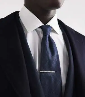 Tateossian Palladium-plated Quad Knot Tie Clip