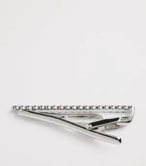 Tateossian Palladium-plated Quad Knot Tie Clip