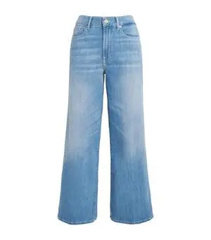 7 For All Mankind Lotta Cropped Flared Jeans