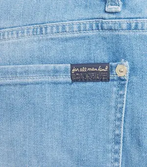 7 For All Mankind Lotta Cropped Flared Jeans