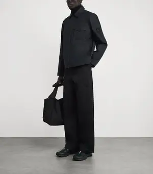 Stone Island Canvas Ghost Overshirt - Black