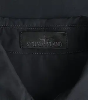 Stone Island Canvas Ghost Overshirt - Black