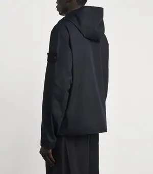Stone Island Cotton Ghost Hooded Jacket