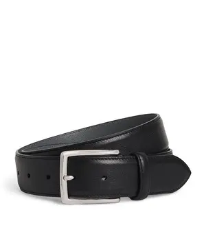 Corneliani Nappa Leather Belt - Black