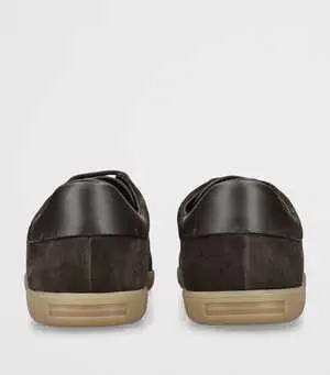Zegna 232 Suede Sneakers - Brown