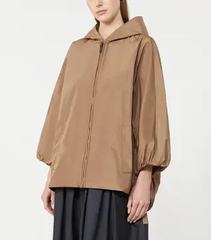 Max Mara Hooded Raincoat - Beige
