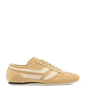 TOM FORD Suede Low-top Sneakers - White
