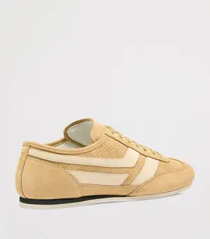 TOM FORD Suede Low-top Sneakers - White