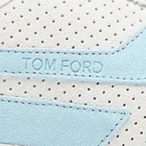 TOM FORD Suede Low-top Sneakers - White