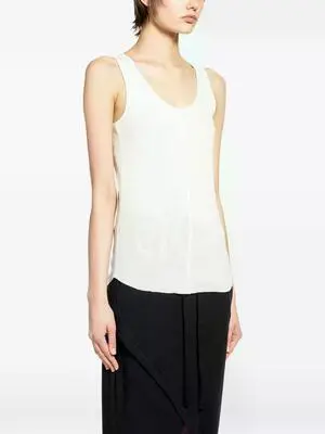 THOM KROM Long Ribbed Tank Top