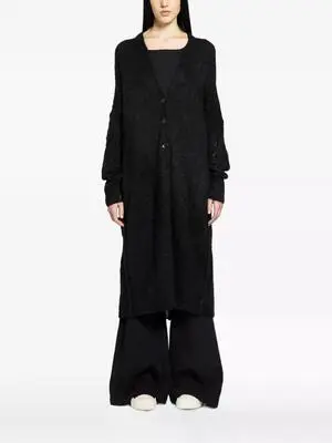 THOM KROM Long Buttoned Cardigan
