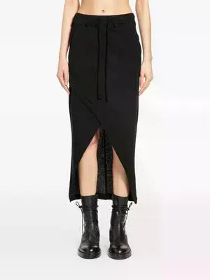 THOM KROM Crossed-front Asymmetric Skirt