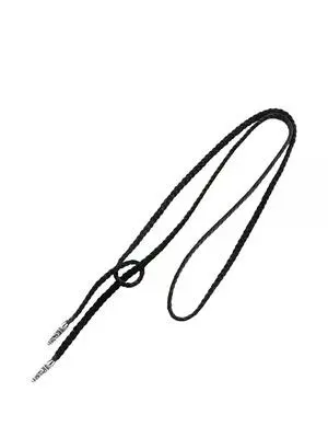 Chrome Hearts Braided-leather Chain Necklace