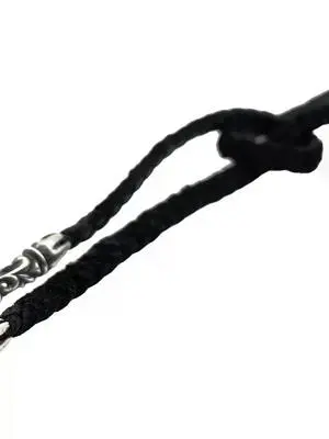 Chrome Hearts Braided-leather Chain Necklace