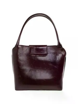 Versace Vivian Leather Shoulder Bag