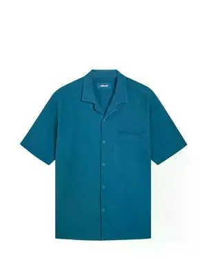 Labo.art Seersucker Pocket Button Shirt