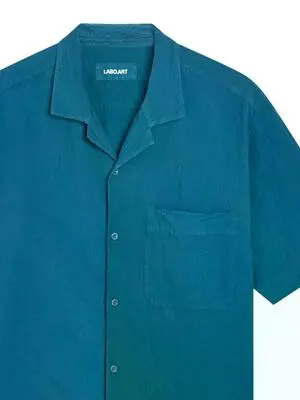 Labo.art Seersucker Pocket Button Shirt