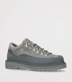 Diemme Leather Cornaro Due Gomma Low-top Boots