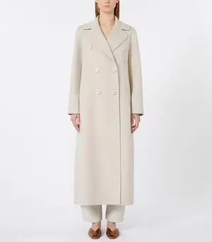Max Mara Virgin Wool Longline Coat