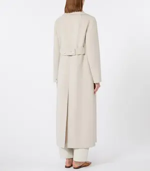 Max Mara Virgin Wool Longline Coat