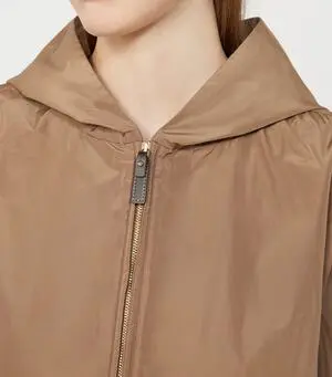 Max Mara Hooded Pantone Raincoat - Beige