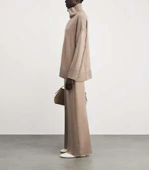 Lafayette 148 New York Cashmere Funnel-neck Sweater