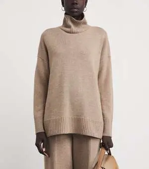 Lafayette 148 New York Cashmere Funnel-neck Sweater