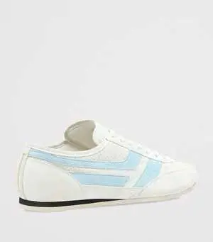 TOM FORD Suede Low-top Sneakers - White