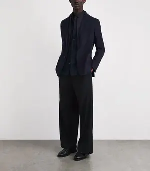 Corneliani Embroidered Single-breasted Blazer