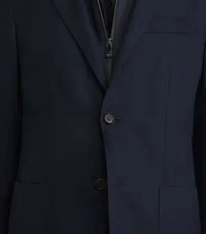 Corneliani Embroidered Single-breasted Blazer