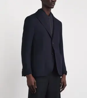 Corneliani Embroidered Single-breasted Blazer