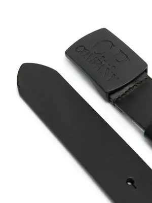 C.P. COMPANY Engraved Logo Belt