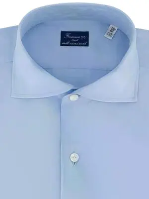 FINAMORE 1925 Buttoned Shirt - Blue