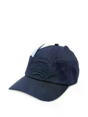 CHARLES JEFFREY Ears-detail Colorblock Baseball Cap - Blue