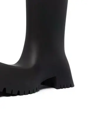 Balenciaga Trooper Block-heel Rubber Boots