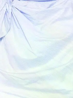 Monse Bow Drape Shirting Top