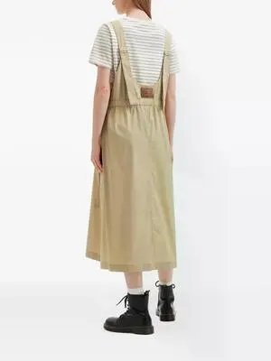 Izzue Flap-pocket Dungaree Dress
