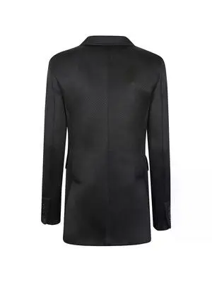 Max Mara Textured Single-breasted Blazer