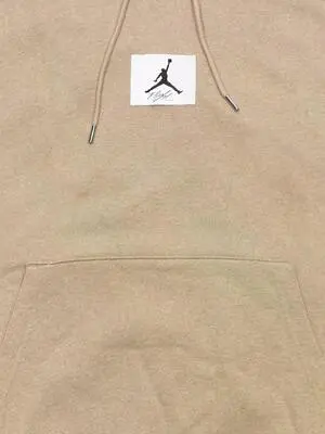 JORDAN Logo-patch Hoodie - Neutrals
