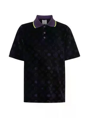Casablanca Monogram-pattern Polo Shirt