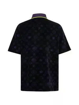 Casablanca Monogram-pattern Polo Shirt