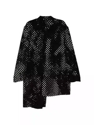 Yohji Yamamoto Patterned Buttoned Jacket